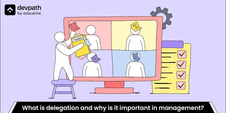 What is delegation and why is it important in management?