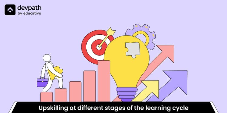 Upskill tech workforce at different stages of the learning cycle